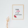 Keep Calm & Eat Watermelon | Cute Printable