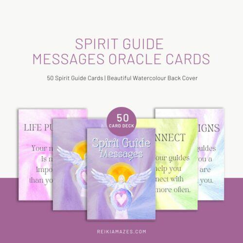 Spirit Guide Messages Oracle Card & Journal | Cute Printable