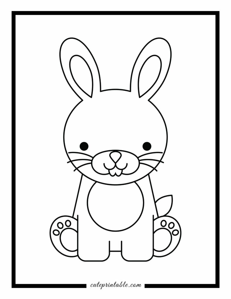 75 Woodland Animal Coloring Pages for Kids | Cute Printable