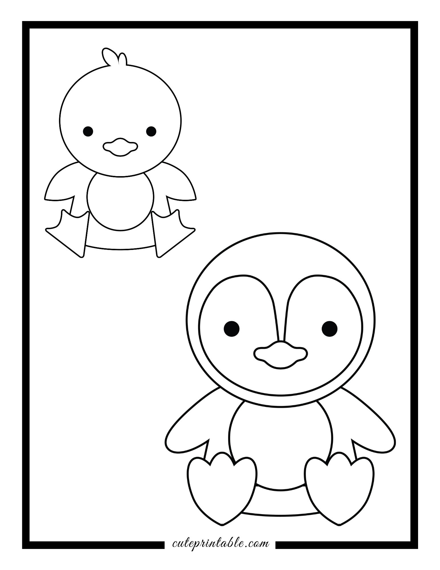 75 Woodland Animal Coloring Pages for Kids | Cute Printable