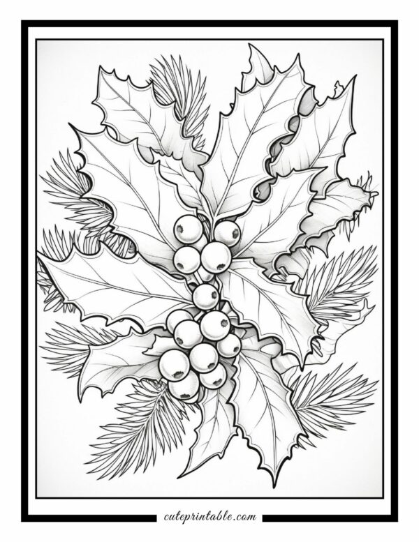 49+Classic Christmas Coloring Pages(100% Free Printables)