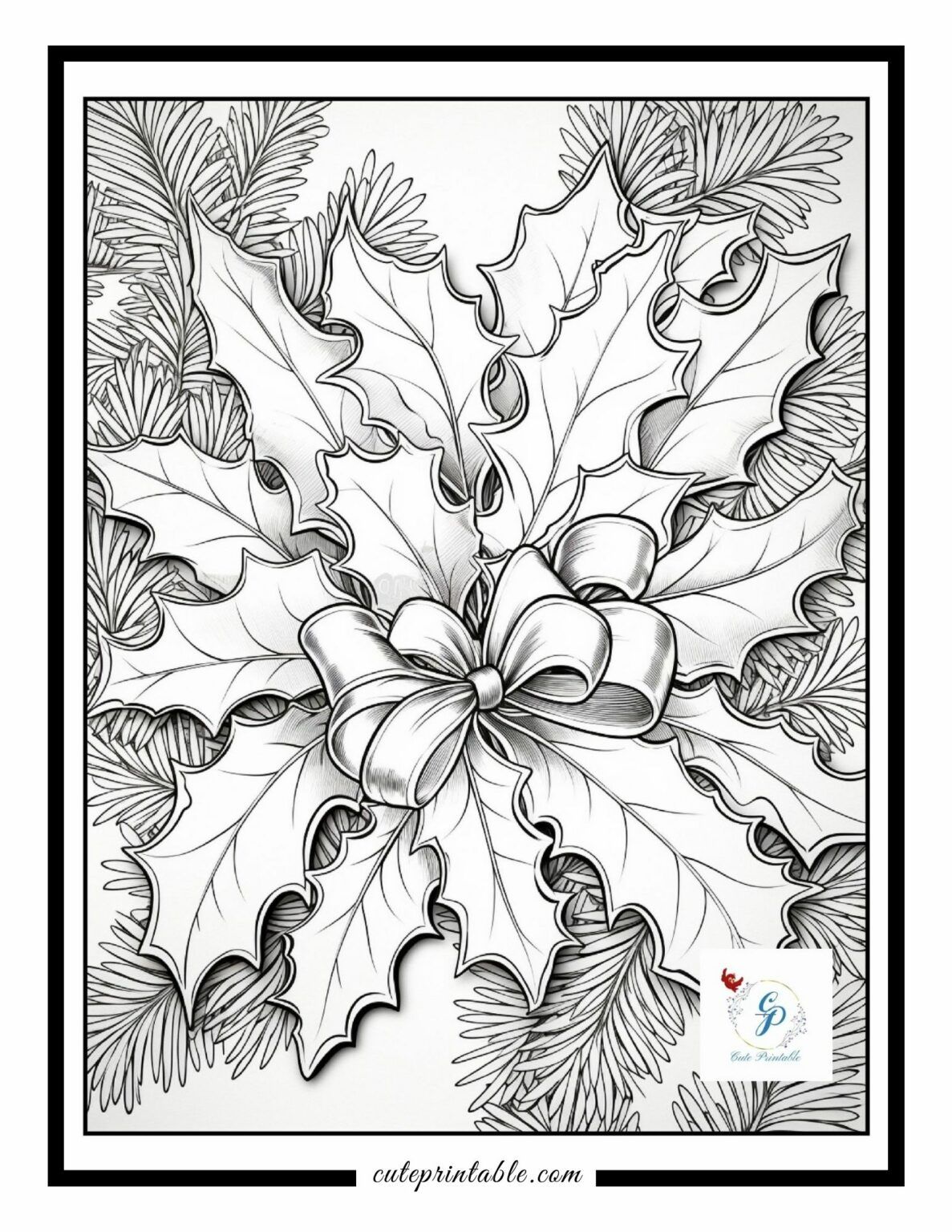 49+Classic Christmas Coloring Pages(100% Free Printables)