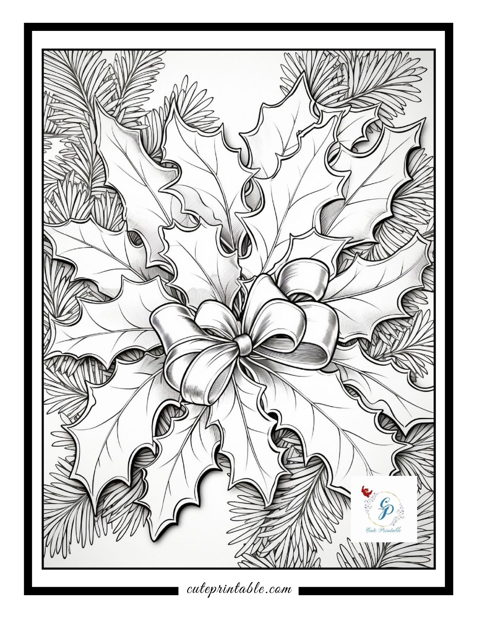 49+Classic Christmas Coloring Pages(100% Free Printables)