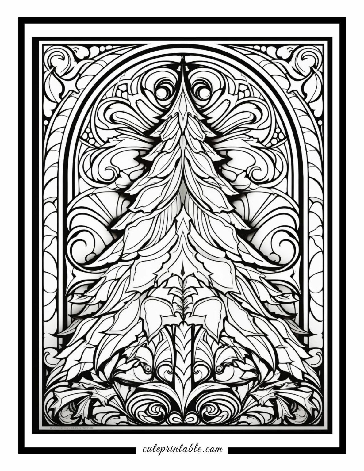 49+Classic Christmas Coloring Pages(100% Free Printables)