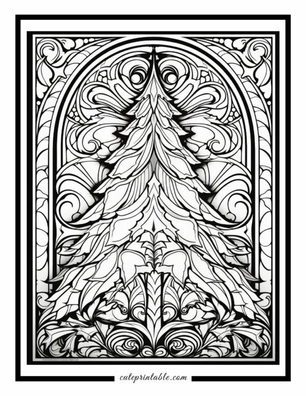 49+Classic Christmas Coloring Pages(100% Free Printables)