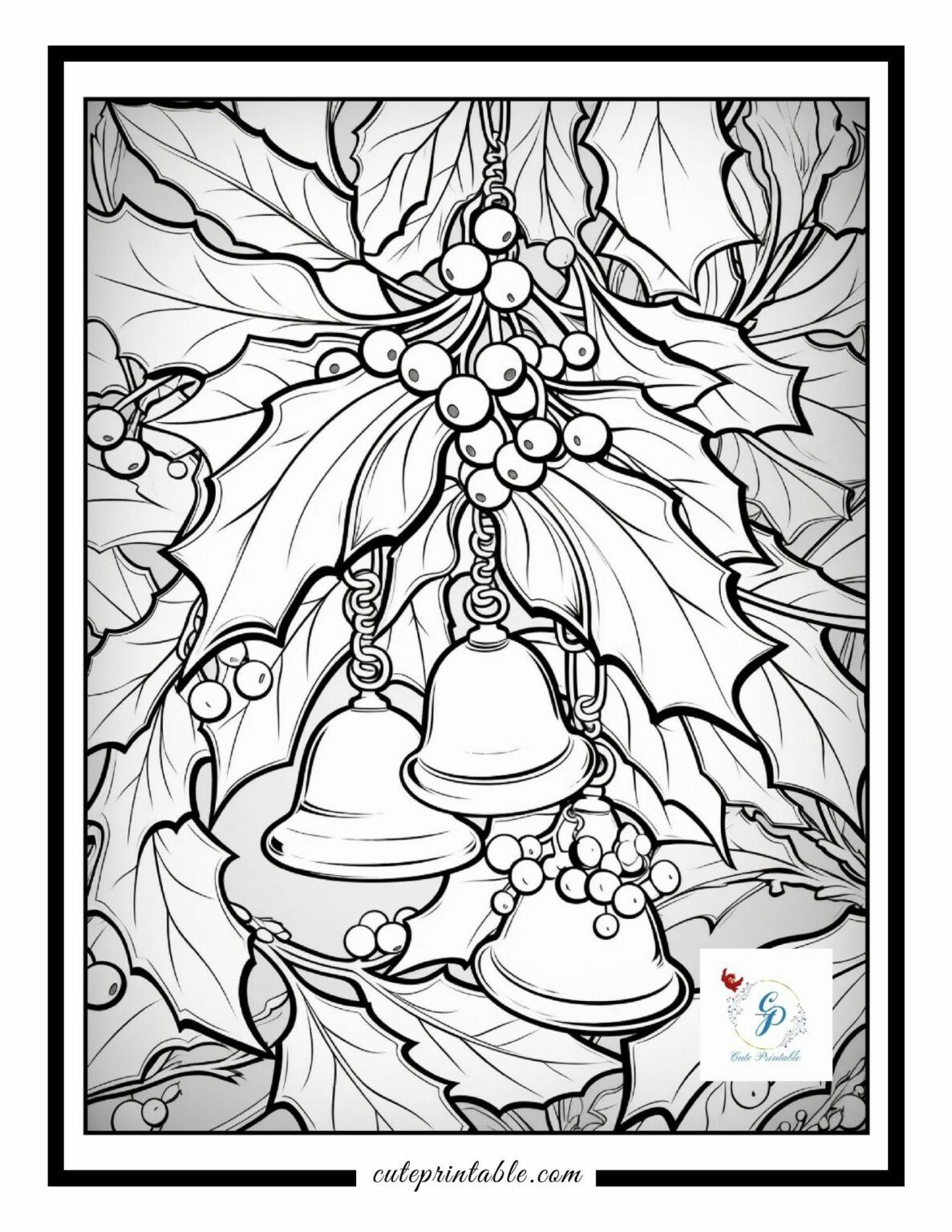 49+Classic Christmas Coloring Pages(100% Free Printables)