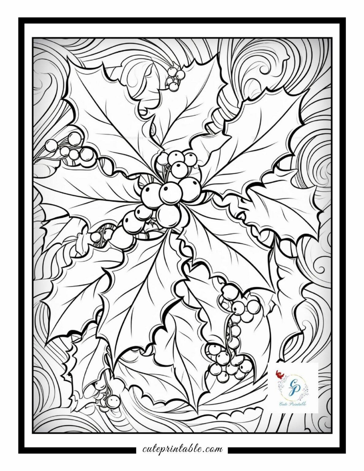 49+Classic Christmas Coloring Pages(100% Free Printables)